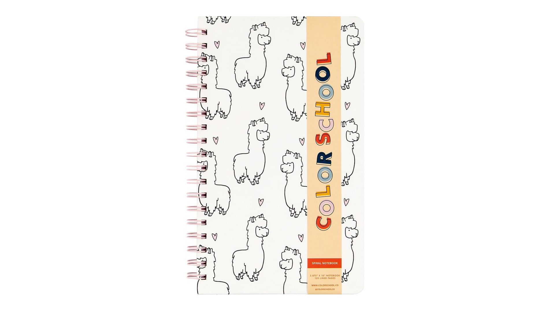 Llama Spiral Notebook - Walmart.com