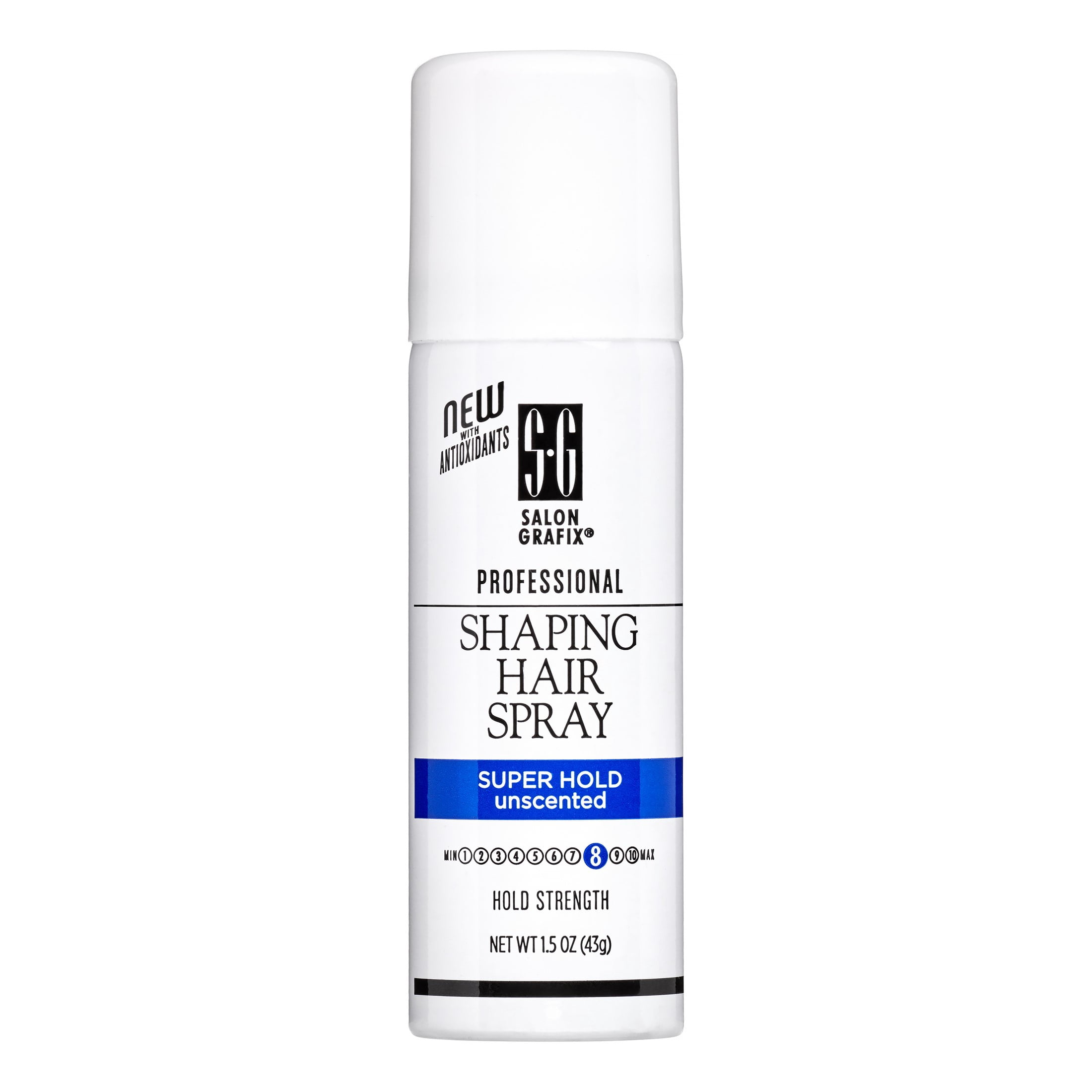 Salon Grafix Shaping Hair Spray, Super Hold Unscented, 1.5 Oz - Walmart.com