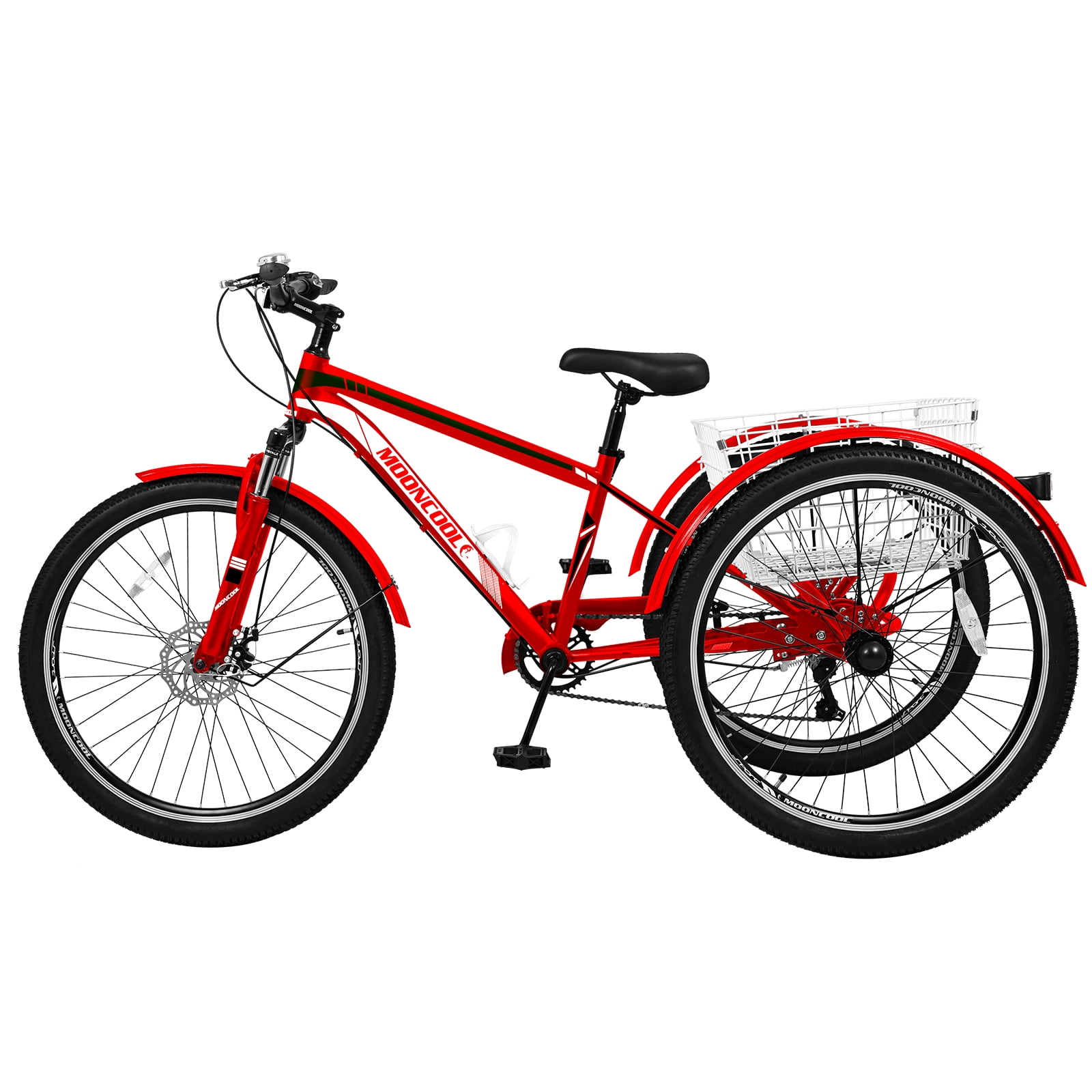 Lilypelle Adult Mountain Tricycle 24/26/27.5 Inch Low step through ...