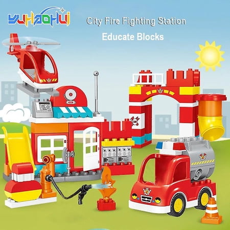 Big Size Building Blocks Bricks Scene Series Children'S DIY Toy ...
