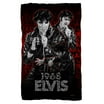 Elvis Presley - Big Portrait Throw Fleece Blanket 35 x 57in - Walmart.com