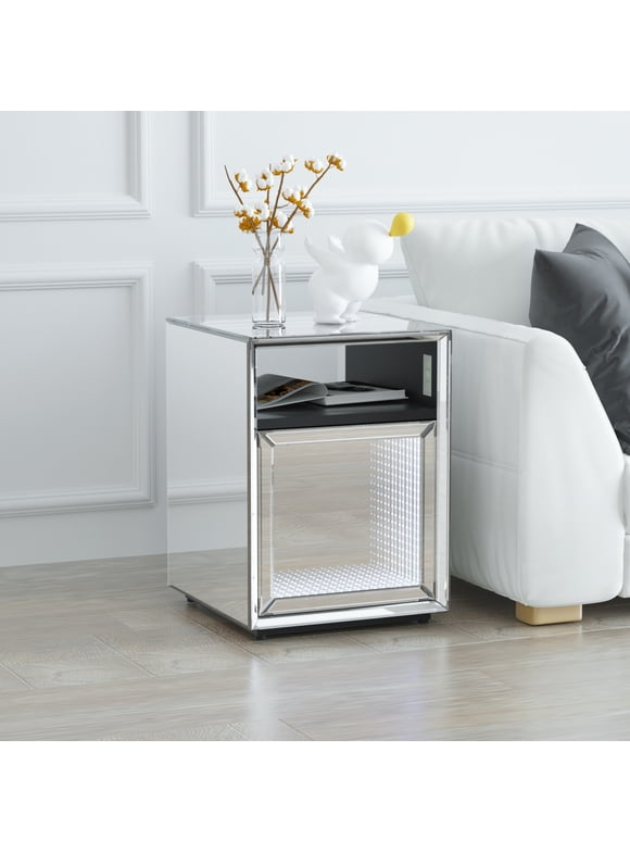 Mirrored Nightstands in Nightstands - Walmart.com