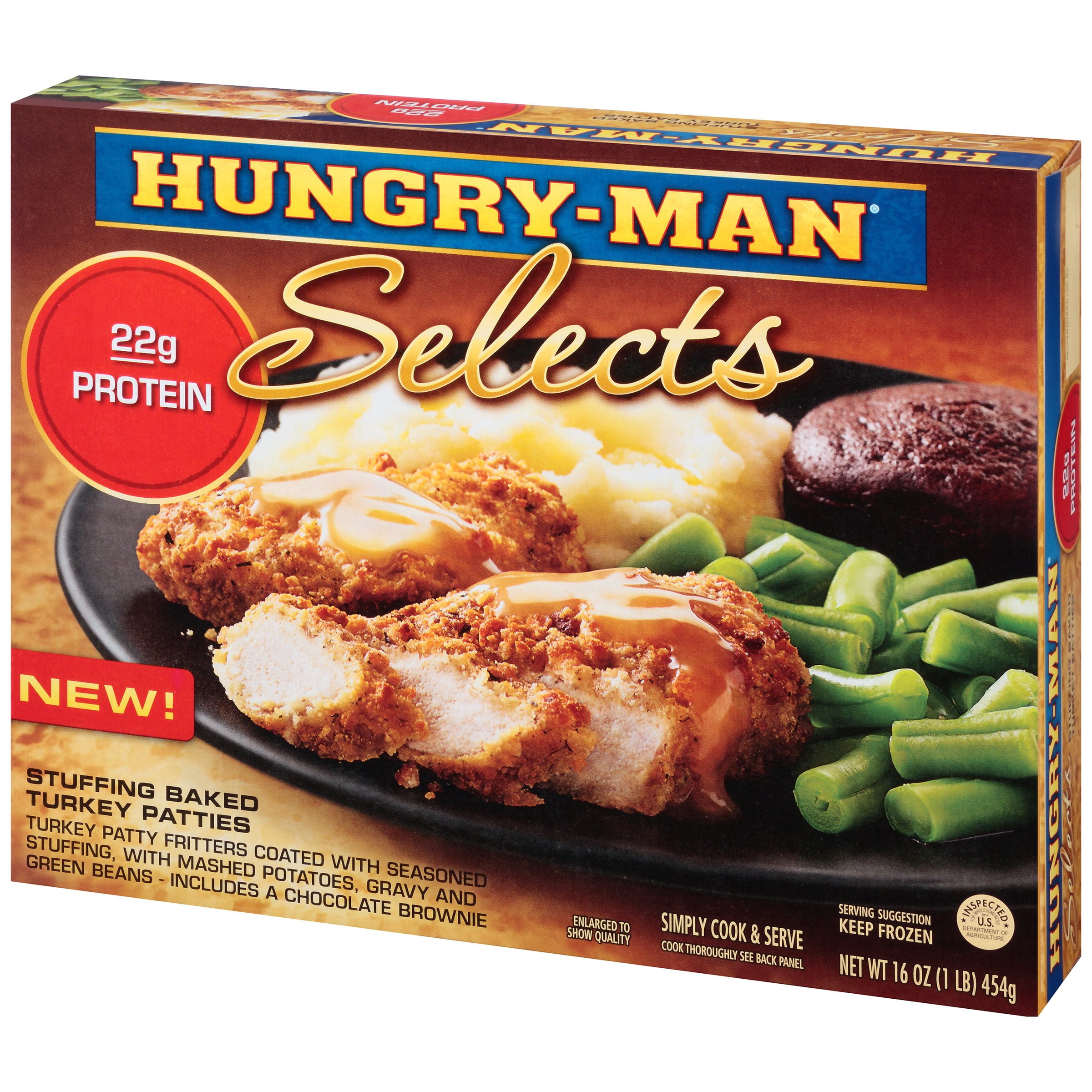 how to cook hungry man in oven