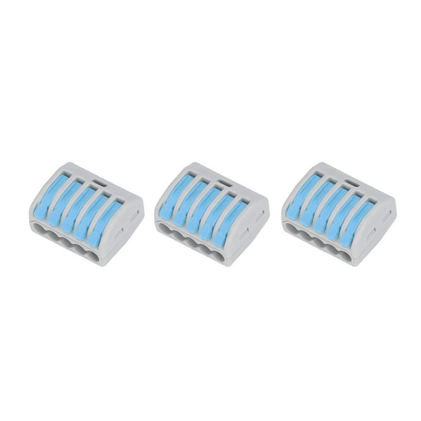 Lever Nut Connector 5 Way, 40Pcs Non Corrosive Compact Wire Fast ...