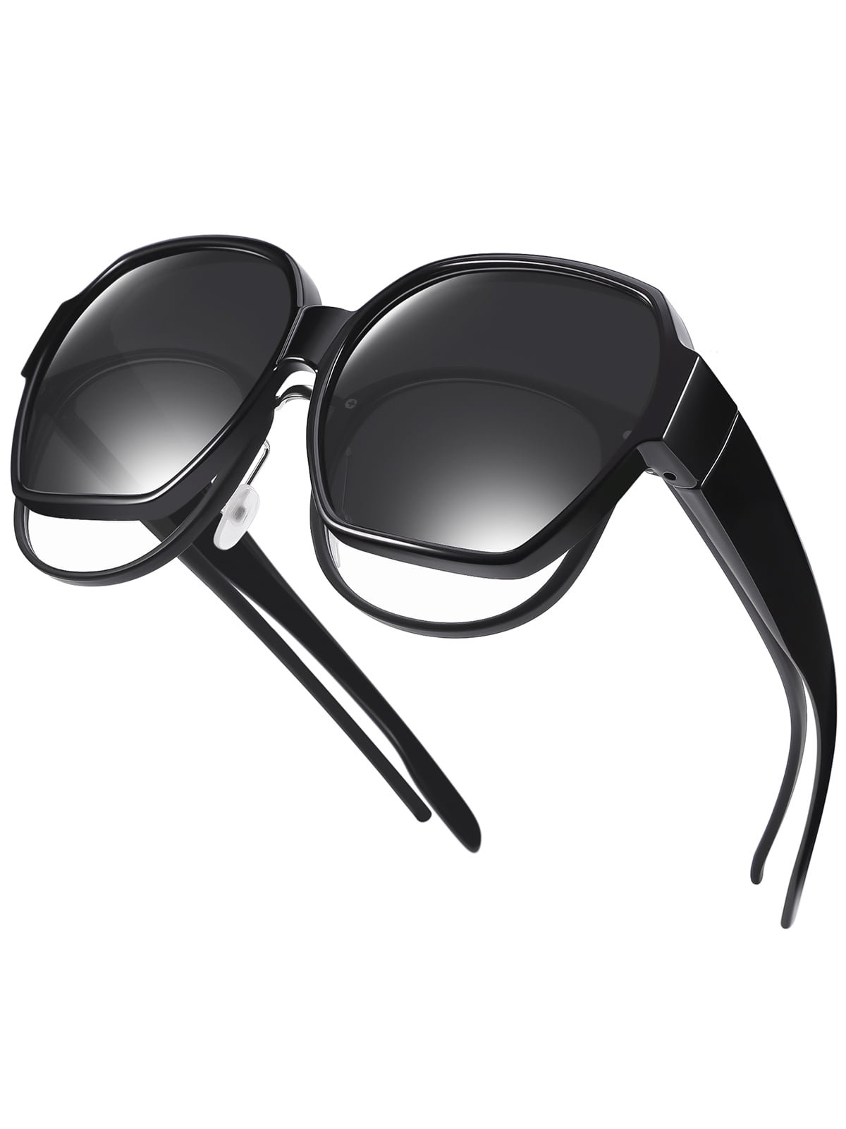 TINHAO Polarized Fit Over Sunglasses Wear Over Glasses For Women Men ...