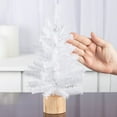 White Artificial Canadian Pine Trees by Factory Direct Craft: Add a ...