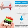 20 PCS Magnetic Push Pins Tiny Refrigerator Magnets Strong Fridge ...