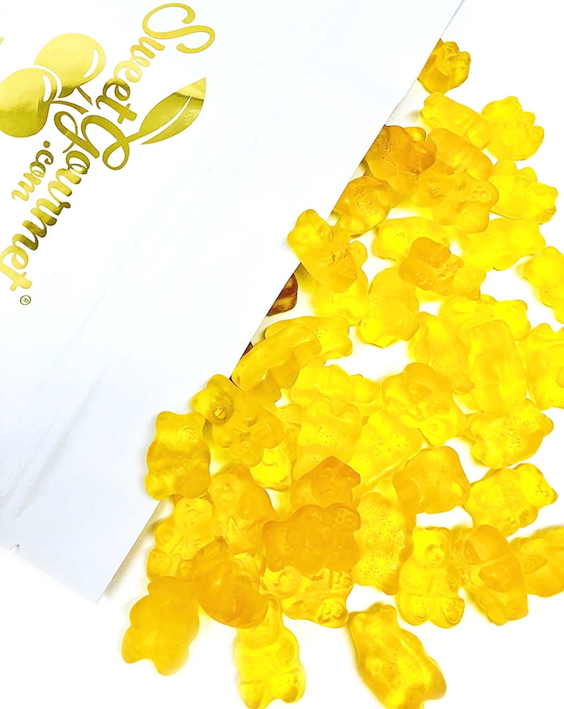 SweetGourmet Gummy Candy | Tropical Yellow Mango Gummi Bears |4 pounds ...