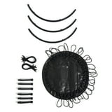 JumpSport 430 Fitness Trampoline, 44-Inch In-Home Rebounder with Bungee ...