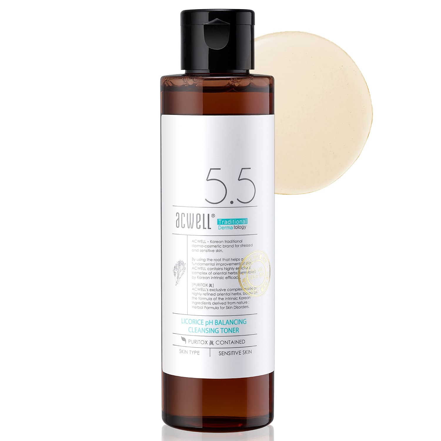 Tónico ACWELL con regaliz para equilibrar el pH, 150 ml, sin alcohol | Bodega Aurrera en línea