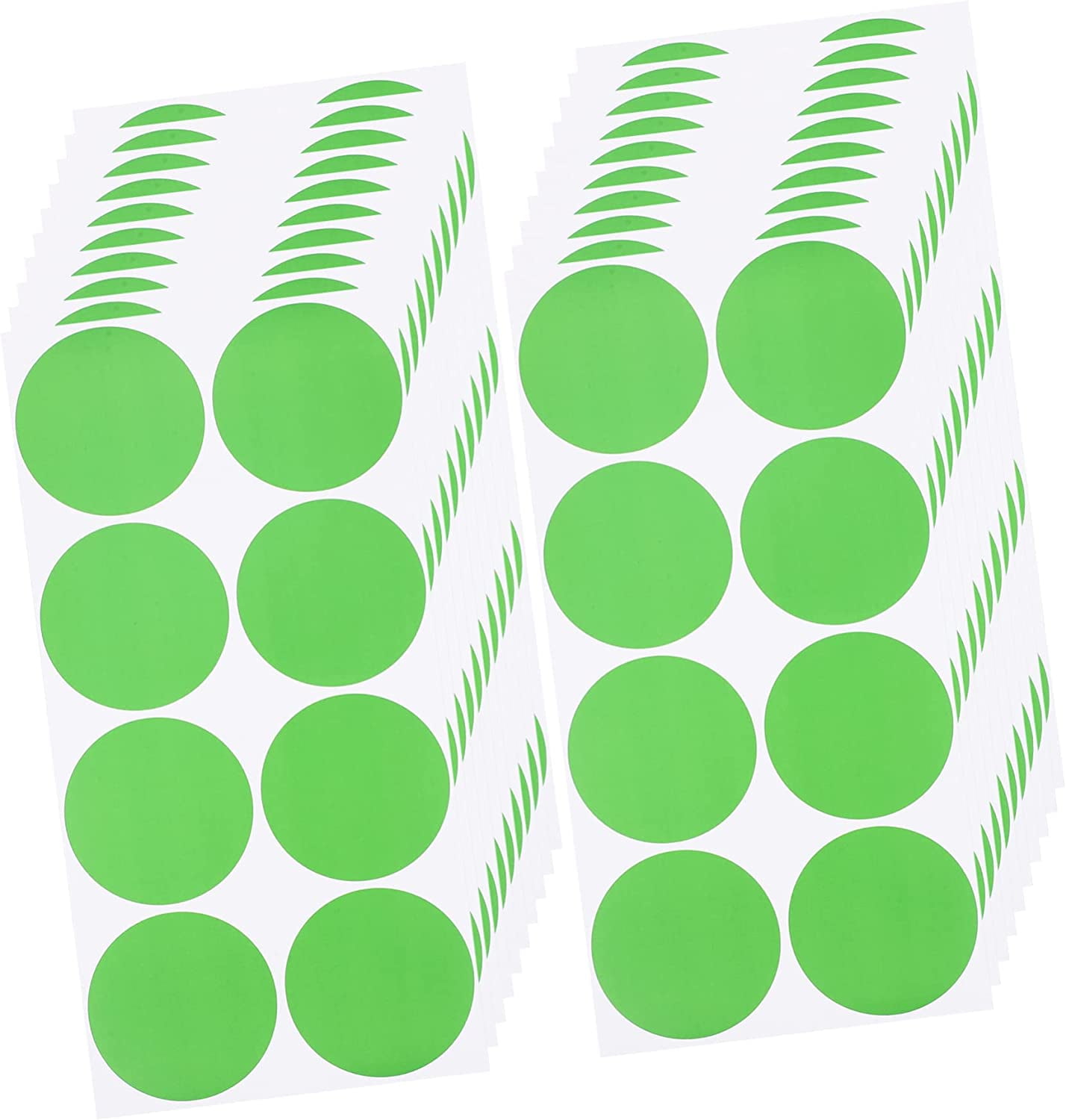 20 Sheets Stickers Decals Label Coding Adhesive Polka Large Circle Mm ...