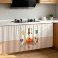 Beforeyayn Kitchen Utensil Cabinet Curtain, Adhesive Tape With Spatula ...