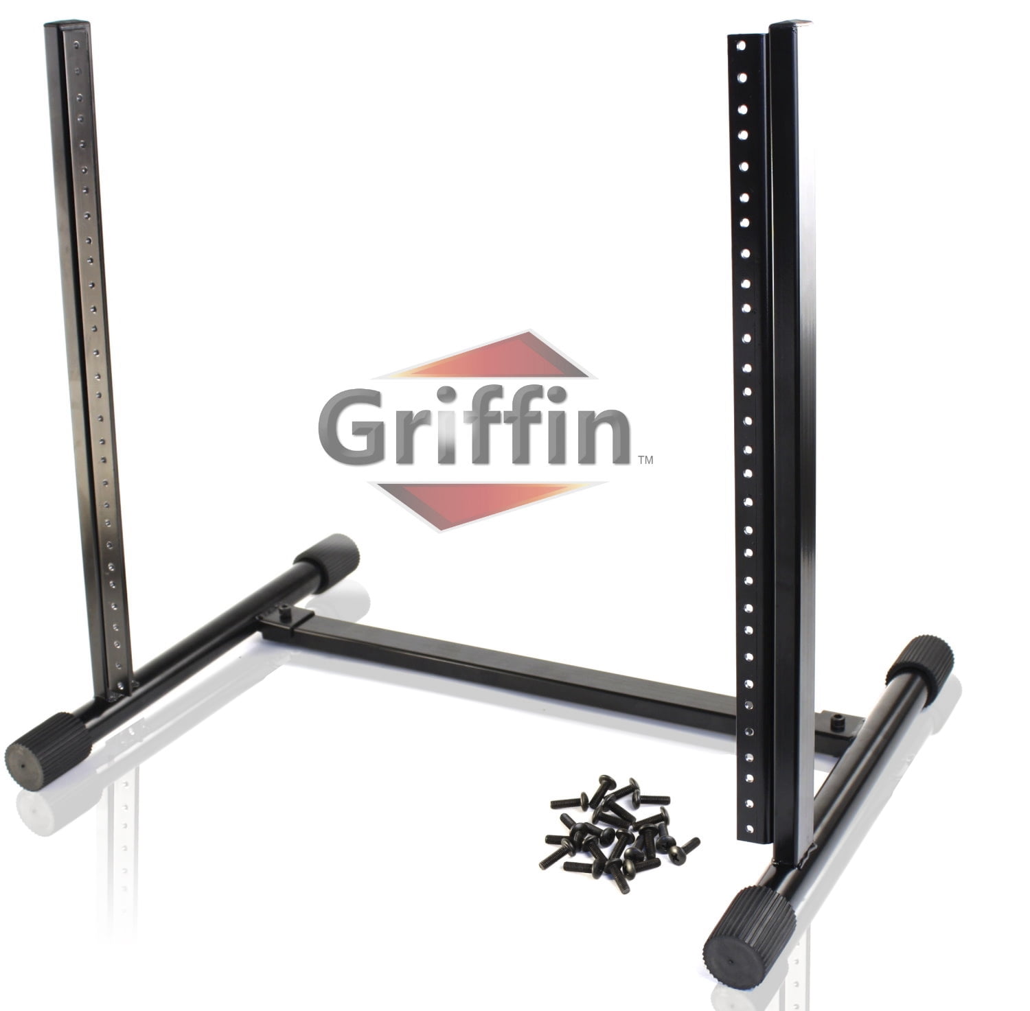 Rack Mount Stand with 10 Spaces by Griffin Music Studio Recording ...