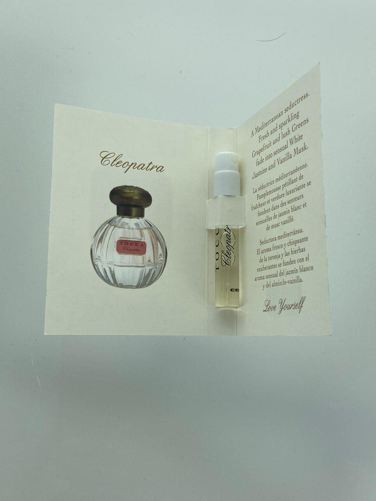 Perfume Tocca Cleopatra Eau de Parfume en aerosol, 1,5 ml, para mujer ...