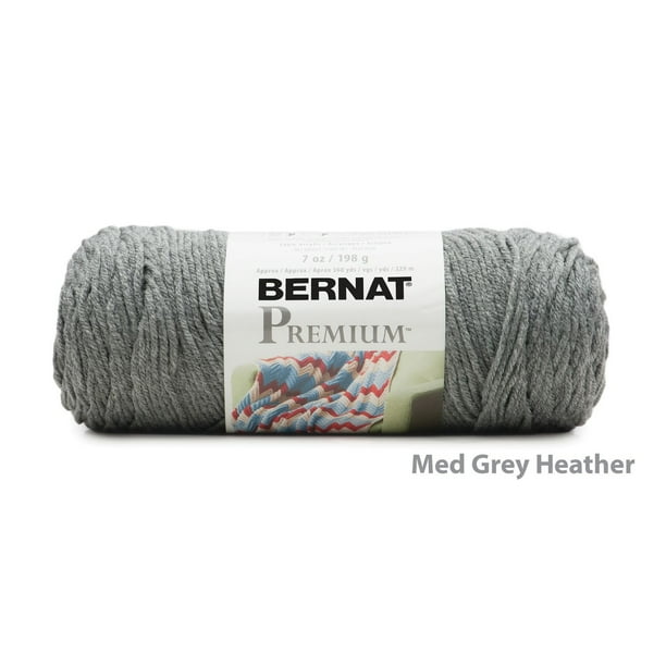 Bernat® Premium™ Yarn, Acrylic #4 Medium, 7oz/198g, 360 Yards, Acrylic ...