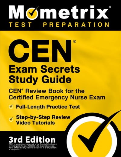 Pre-Owned CEN Exam Secrets Study Guide - CEN Review Book for the ...