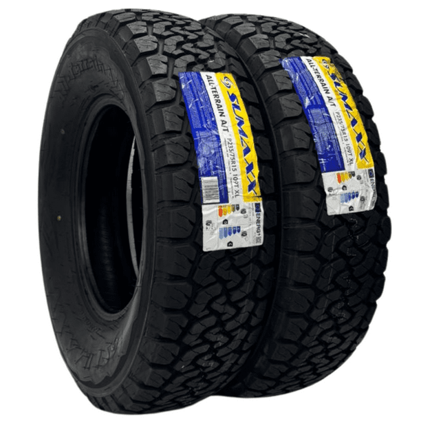 Kit de 2 llantas Sumaxx All Terrain A/T P 235/75 R15 109 T | Walmart en ...