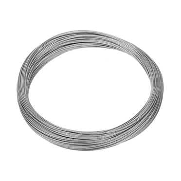 BENTISM T316 Stainless Steel Cable Steel Wire Rope 1/8" 300 ft 7x7 ...