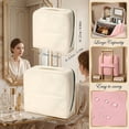 Stylish Handheld Partitioned Cosmetic Bag with Multi-Compartment ...