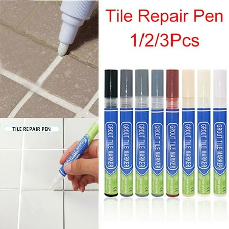 3/2/1 Pcs Tile Grout Pen Grout Restorer Marker Pens for Restore wall ...