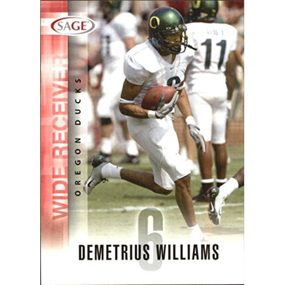 2006 SAGE #54 Demetrius Williams NFL Football Trading Card - Walmart.com