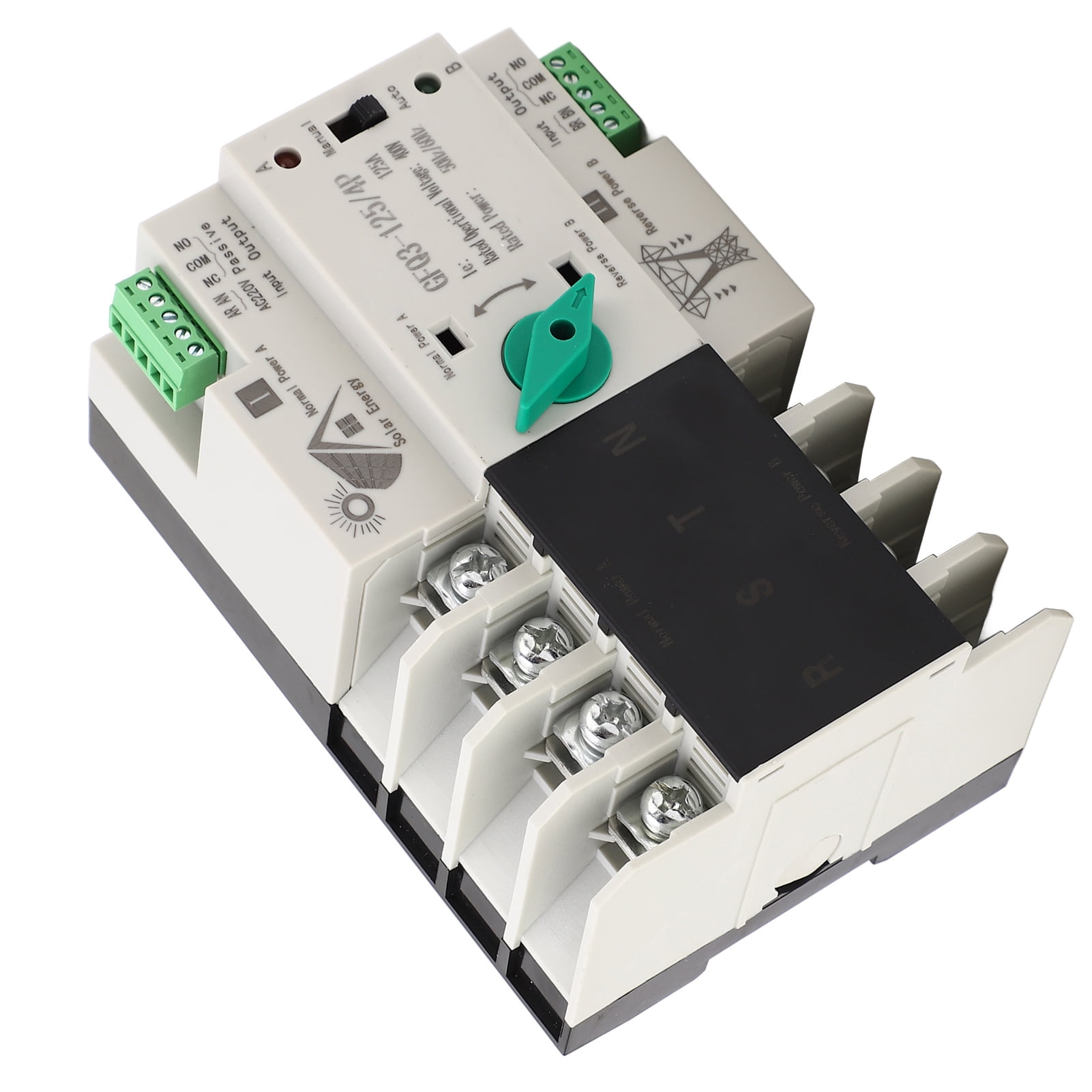 Dual Power Circuit Breaker AC400V 4P Automatic Transfer Switch Dual ...