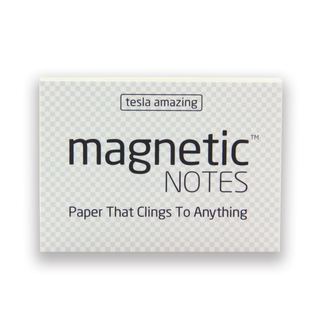 Tesla Amazing Magnetic Notes - Transparent - 200mm x 100mm (Pack of 100 ...