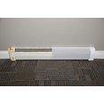 EZ Snap Covers 4 Foot White Standard 7 1/2" Baseboard Heater Cover ...