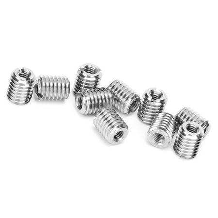 Peahefy Stainless Steel Thread Reducing Nut,Thread Reducing Nut,10Pcs ...