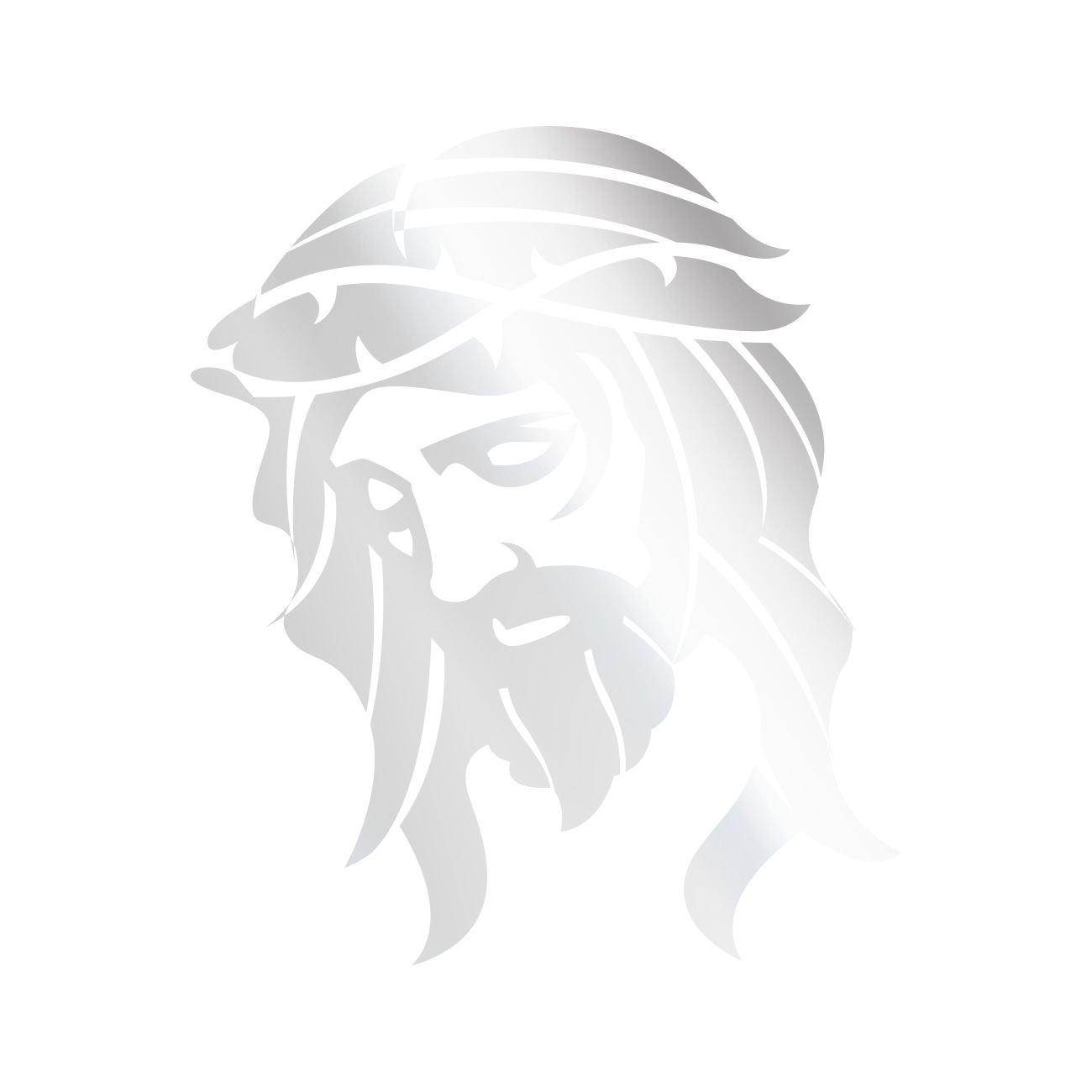 Jesus Christ Sticker Decal Die Cut - Self Adhesive Vinyl - Weatherproof ...