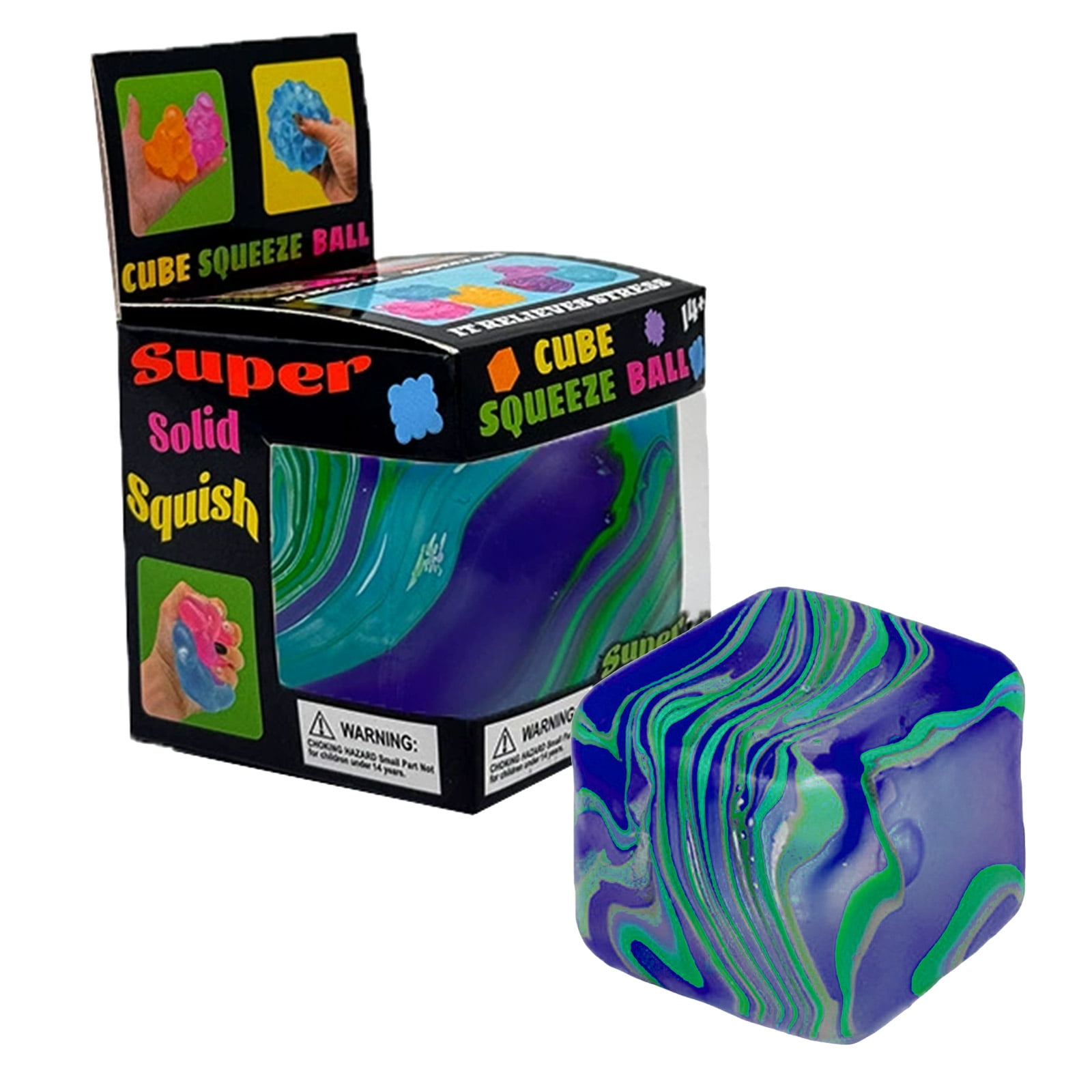 Click here for Larppty Fidget Toys Squishy Stress Cube stress Bal... prices