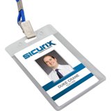 SICURIX Color-coded Vinyl Vertical Badge Holder, Box of 50 - Walmart.com