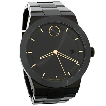Movado Men's Bold Large Dialed Analog Quartz 42mm Watch 3600512 ...