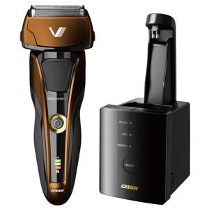 Maxell Izumi (IZUMI) Electric Shaver 3-Flute Reciprocating Z-DRIVE High-end Series Brown IZF ...
