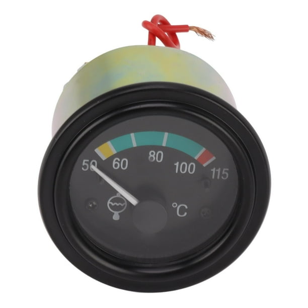 24V Water Temperature Gauge, Pointer Type 24V Diesel Engine Water ...