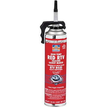 Permatex High-Temp Red RTV Silicone Gasket Maker - 75152 - Walmart.com