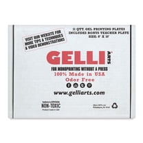 Gelli Arts Gel Printing Plates - Student Class Pack, 5" x 5", Square ...