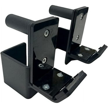Yes4All 3x3 J-Hook Barbell Power Rack Attachment Pair for Weight Bar ...