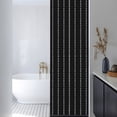 Black Faded Stripes Window Privacy Film, Modern Abstract Art Minimalist ...