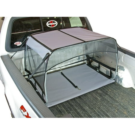 K9 Canopy w/ Pad and Tether for Truck Bed Dog Shade Shelter Kennel ...