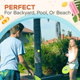Sunlite Sports Beach Paddle Game Set, 2 Paddles and 2 Balls, Perfect ...