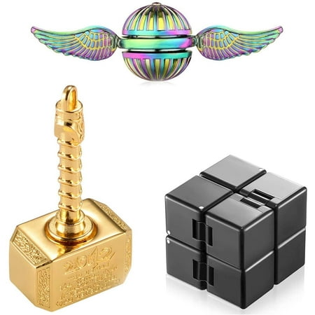 Cool Fidgets Spinners Toys Pack, Mjolnir Fidget Spinner Gifts for Kids ...
