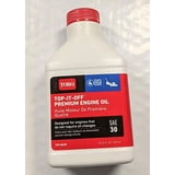 Toro, SAE 30 4-Cycle Premium Engine Oil, 8 oz, Meets OEM Standards ...