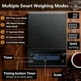 JUNCHI-Coffee Scale High Precision 3kg/0.1g Coffee Scale with Timer ...