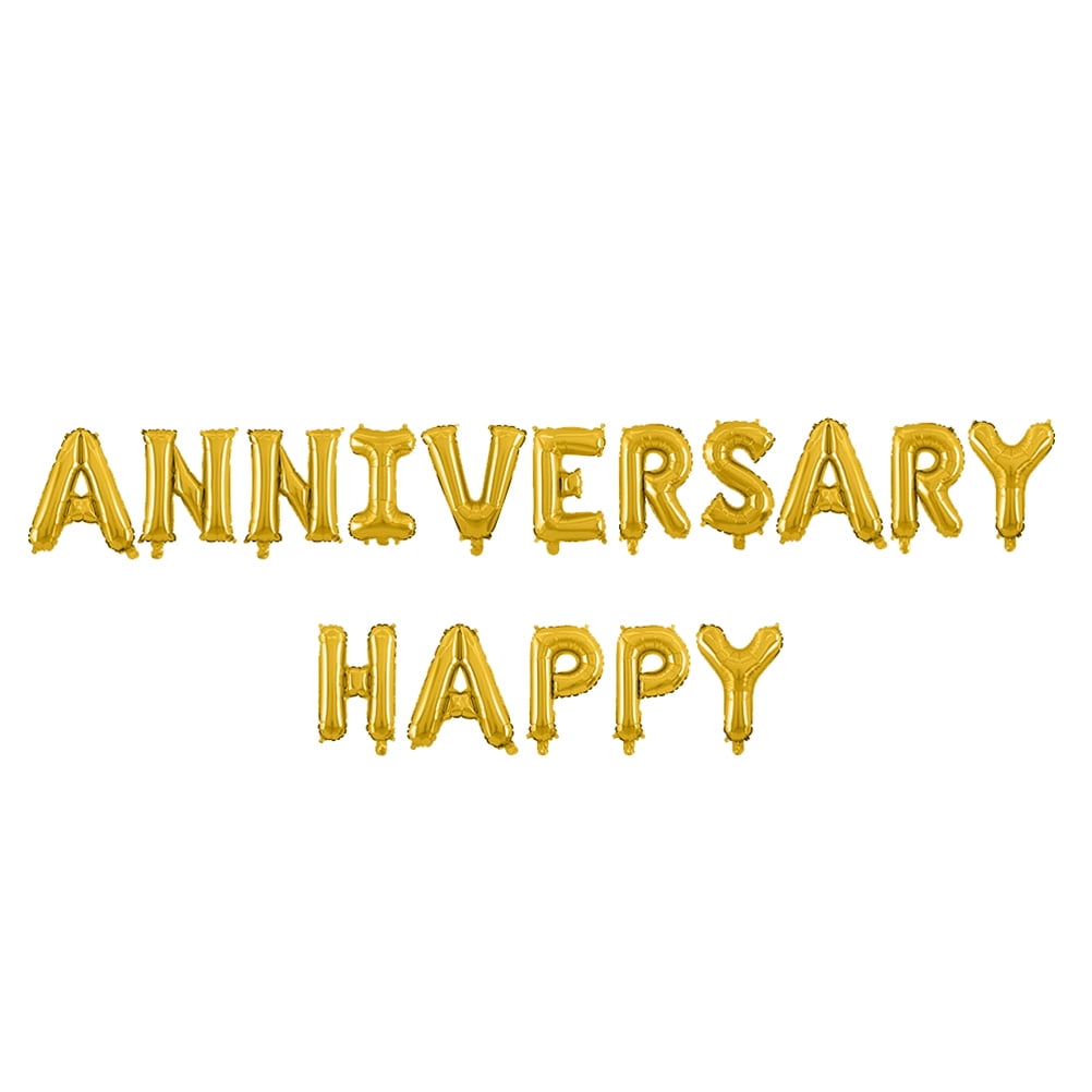 Click here for Showeroro 16 Inch Letter Foil Balloons Golden Alum... prices