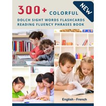 300+ Colorful Dolch Sight Words Flashcards Reading Fluency Phrases Book ...
