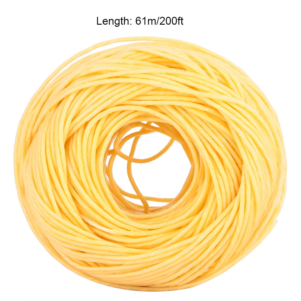 Click here for Fyydes 200 Feet Beeswax Candle Wick Organic Hemp S... prices
