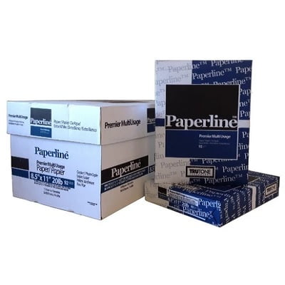 Paper-Paperline Multi-Use 8.5X11 20Lb. 92B 5000/Ct | Walmart Canada