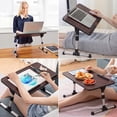 COWIN, Laptop Desk Table, 20.5x11.82 in, Adjustable Foldable Bed Stand ...
