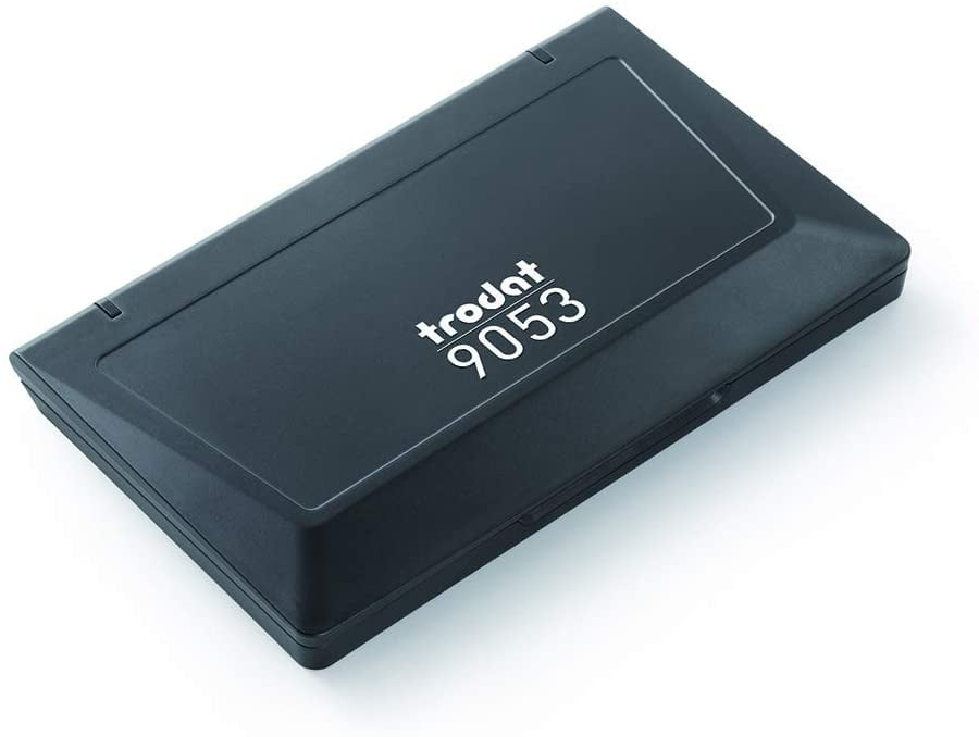 Trodat 9053 Felt Stamp Pad Black Size: 3-1/2-Inch by 6-3/8-Inch. Non ...